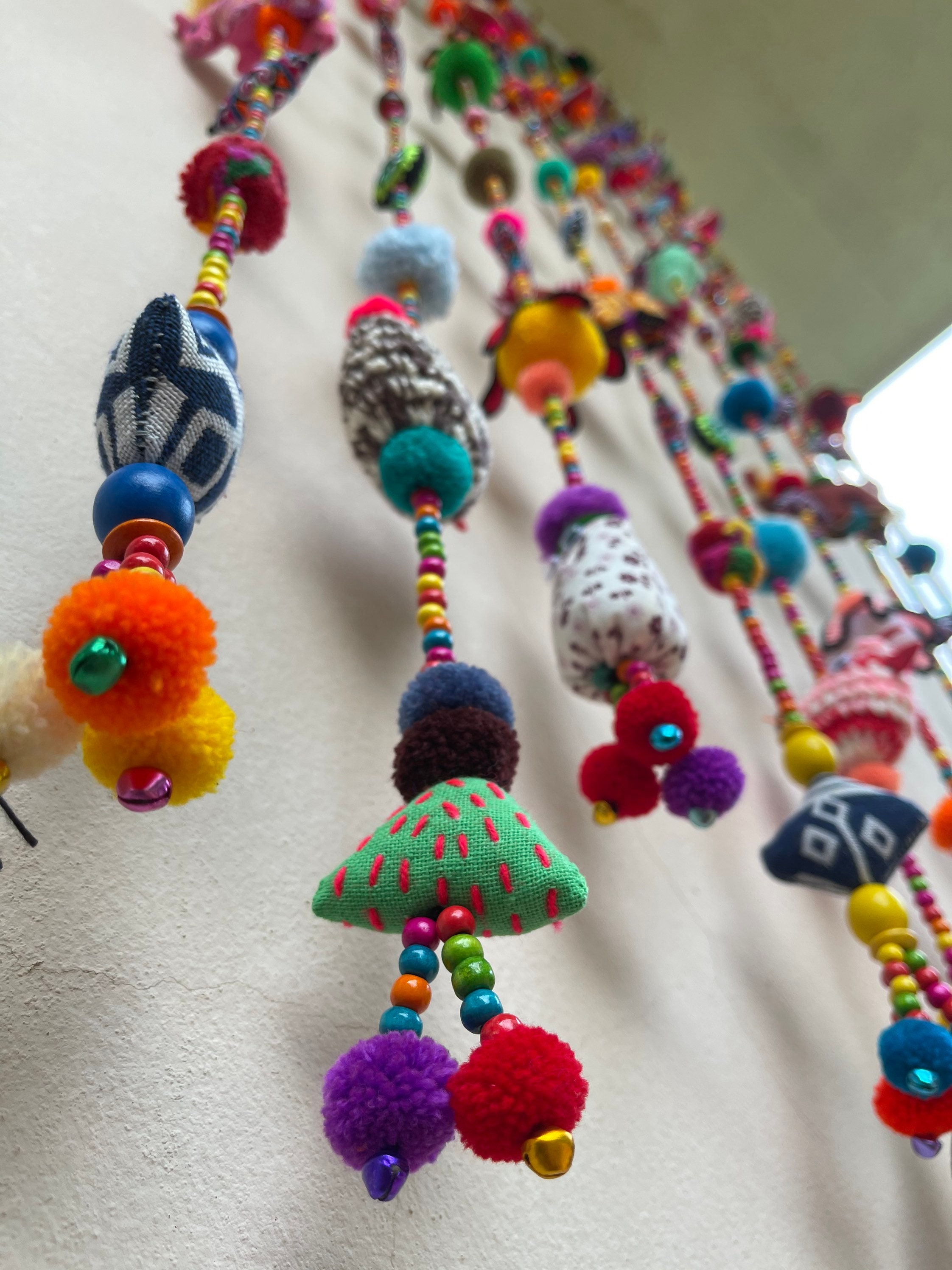 CD0003 Get 9line Door Bead Handmade Decorate by Cute Doll for Home ...