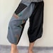 SR0053 Samurai Pants Harem Pants Have Fisherman Pants Style Wrap Around ...