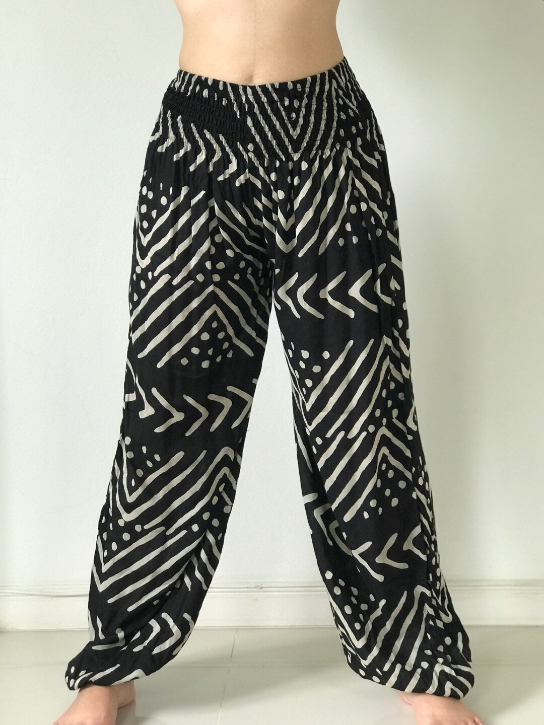 SM0356 Hippie Gypsy Pants Cotton Pants,aladdin Pants Maxi Pants Boho ...