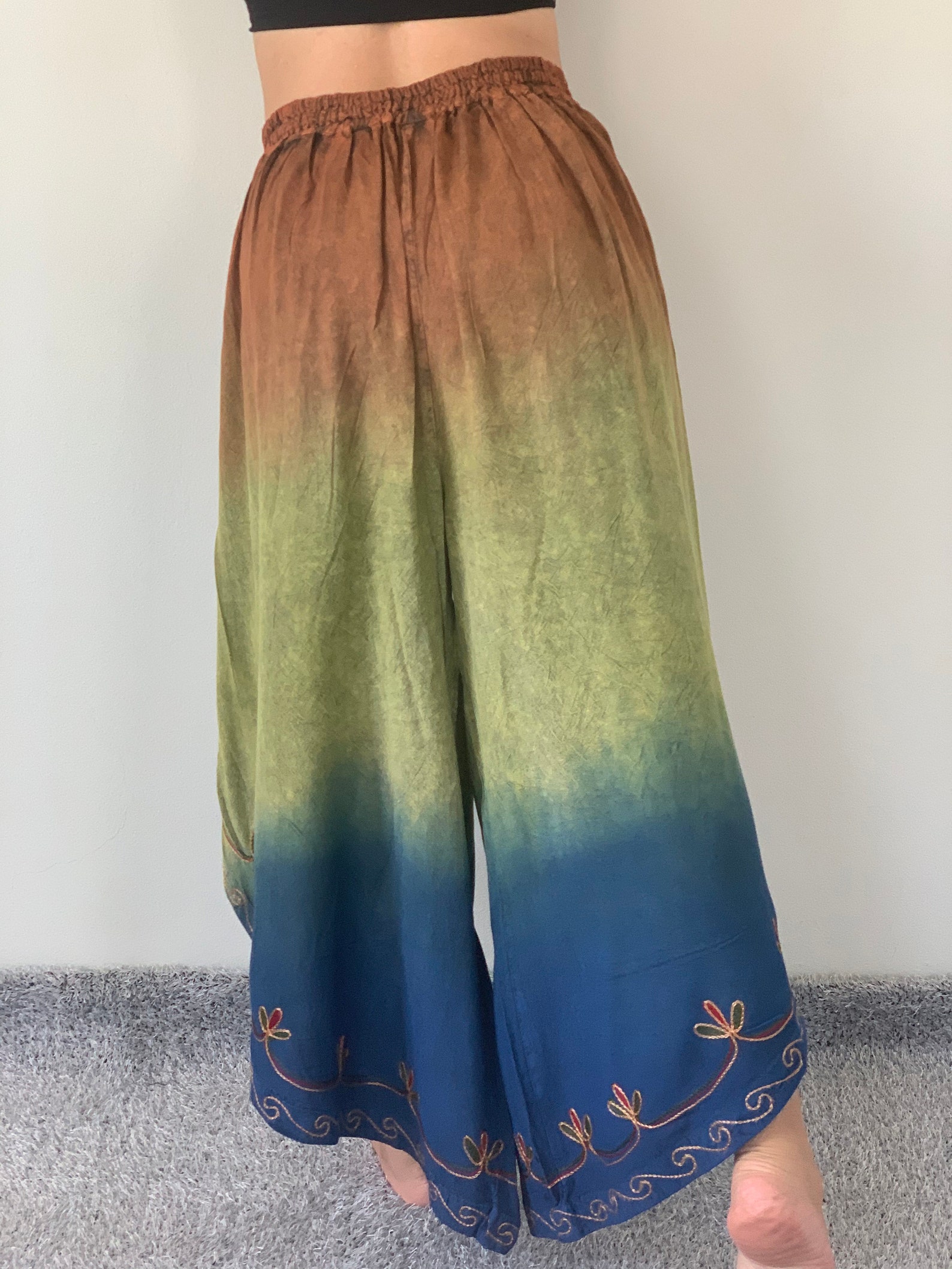 ID0614 Original Ethnic Indian Cotton Trousers Casual Pants - Etsy