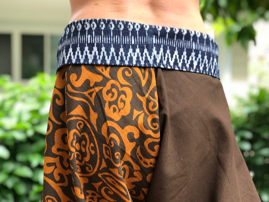 SR0465 Samurai Pants Harem Pants Have Fisherman Pants Style | Etsy