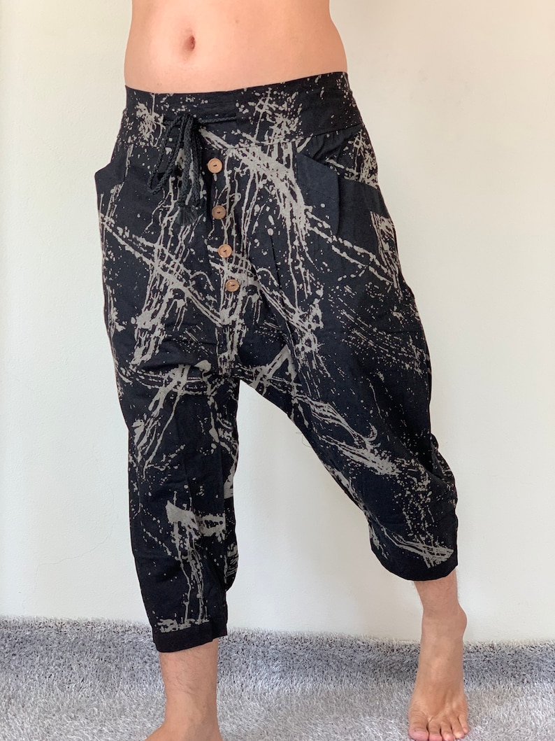 HK0007 Street Samurai Style Pants Unique style ninja pants | Etsy