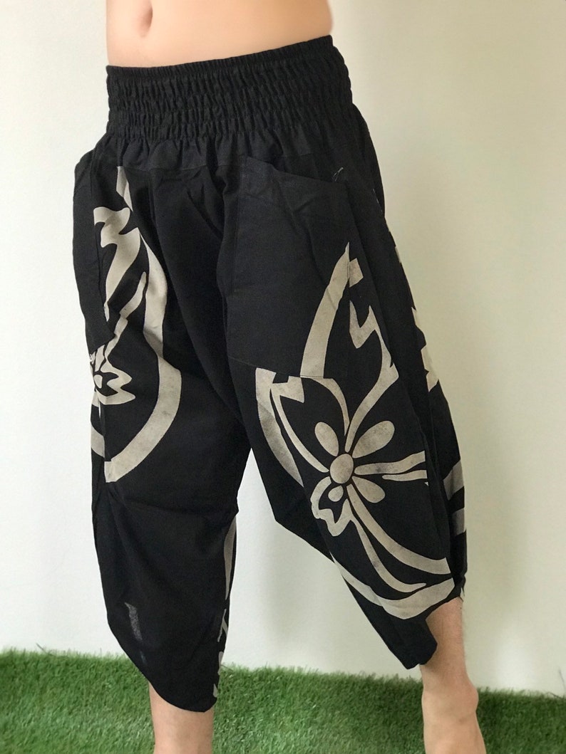 HC0346 New Arrival Samurai Pants, Handmade Pants, Men's Fashion, Unisex ...