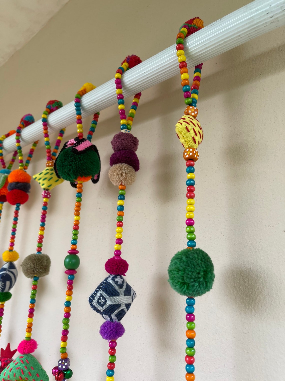 CD0003 Get 9line Door Bead Handmade Decorate by Cute Doll for Home ...