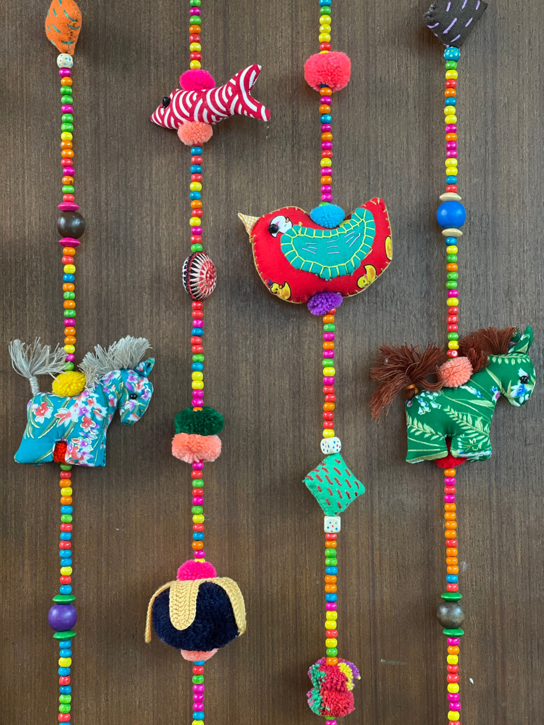 CD0008 Get 9line Door Bead Handmade Decorate by Cute Doll for Home ...