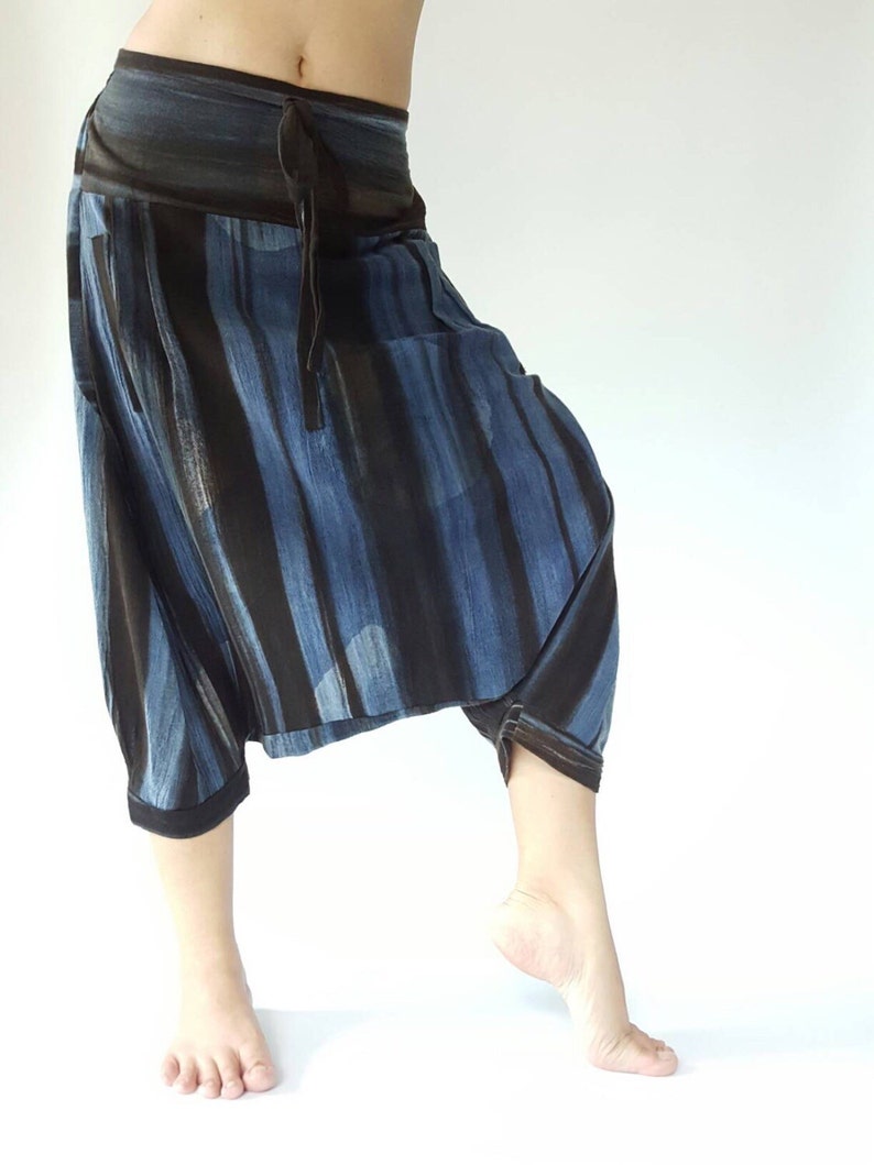 HR0127 Natural Tiedry Bohemian Harem Pants Gypsy Pants Cotton - Etsy