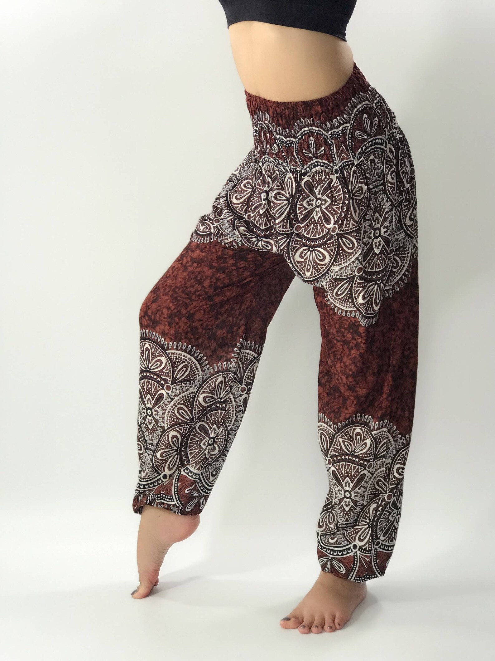 SM0054 Genie Pants Comfy Trouser Gypsy Pants Rayon | Etsy