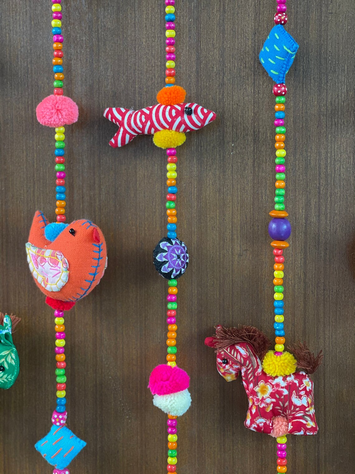CD0006 Get 9line Door Bead Handmade Decorate by Cute Doll for Home ...