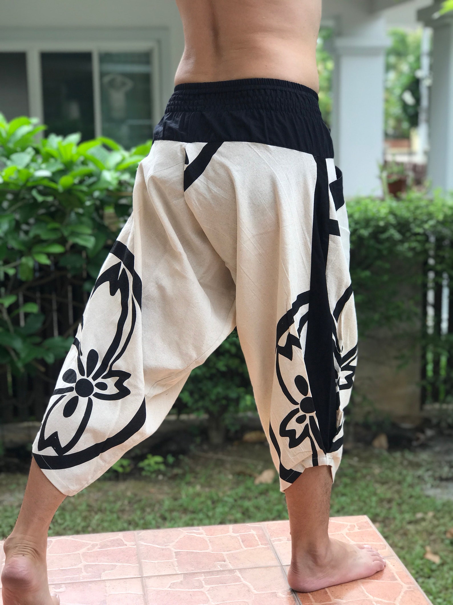 HC0141 New Arrival Samurai Pants, Handmade Pants, Men's Fashion, Unisex ...