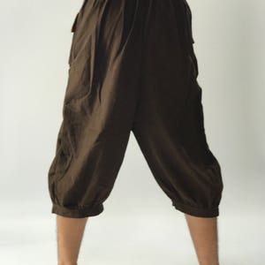 HR0139 Capri Pants Men's Pants, Thai Pants Decorate by Hilltribe Fabric ...