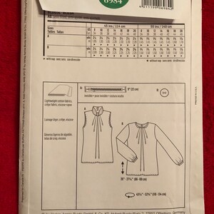 Uncut Factory Folded Burda Style Sewing Pattern 6984 Sizes 8 | Etsy