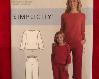 Uncut Factory Fold Sewing Pattern Simplicity S8911 Sizes XXS to XXL ...