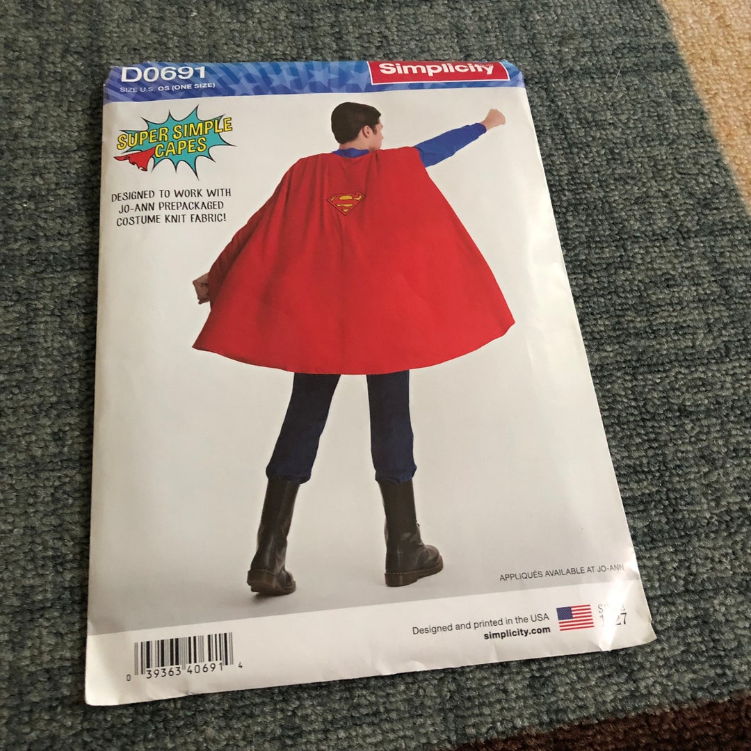 Uncut Factory Folded Simplicity Pattern D0691 One Size Super Simple ...