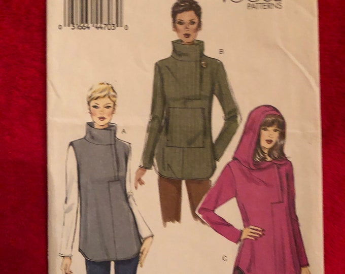 Uncut Factory Fold Sewing Pattern Vogue V8854 Sizes Xsmall Small Medium ...
