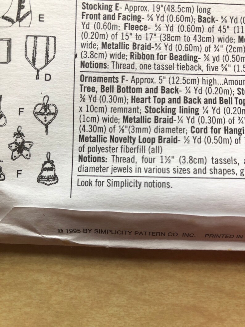 Uncut Factory Fold Sewing Pattern Simplicity 9748 Crafts Donna - Etsy