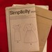 Uncut Factory Fold Sewing Pattern Simplicity S9296 Sizes 6 8 10 12 14 ...