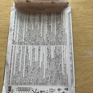 Uncut Factory Fold Sewing Pattern Simplicity 9748 Crafts Donna Lang ...