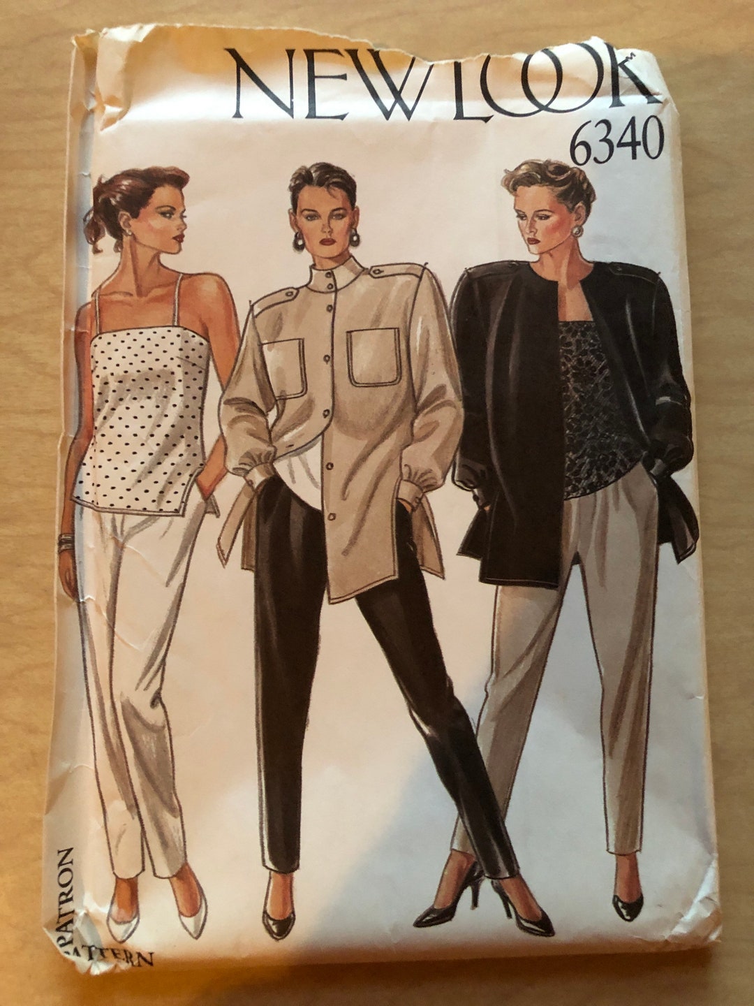 Uncut Factory Fold Sewing Pattern New Look 6340 Sizes 8 10 12 14 16 18 ...