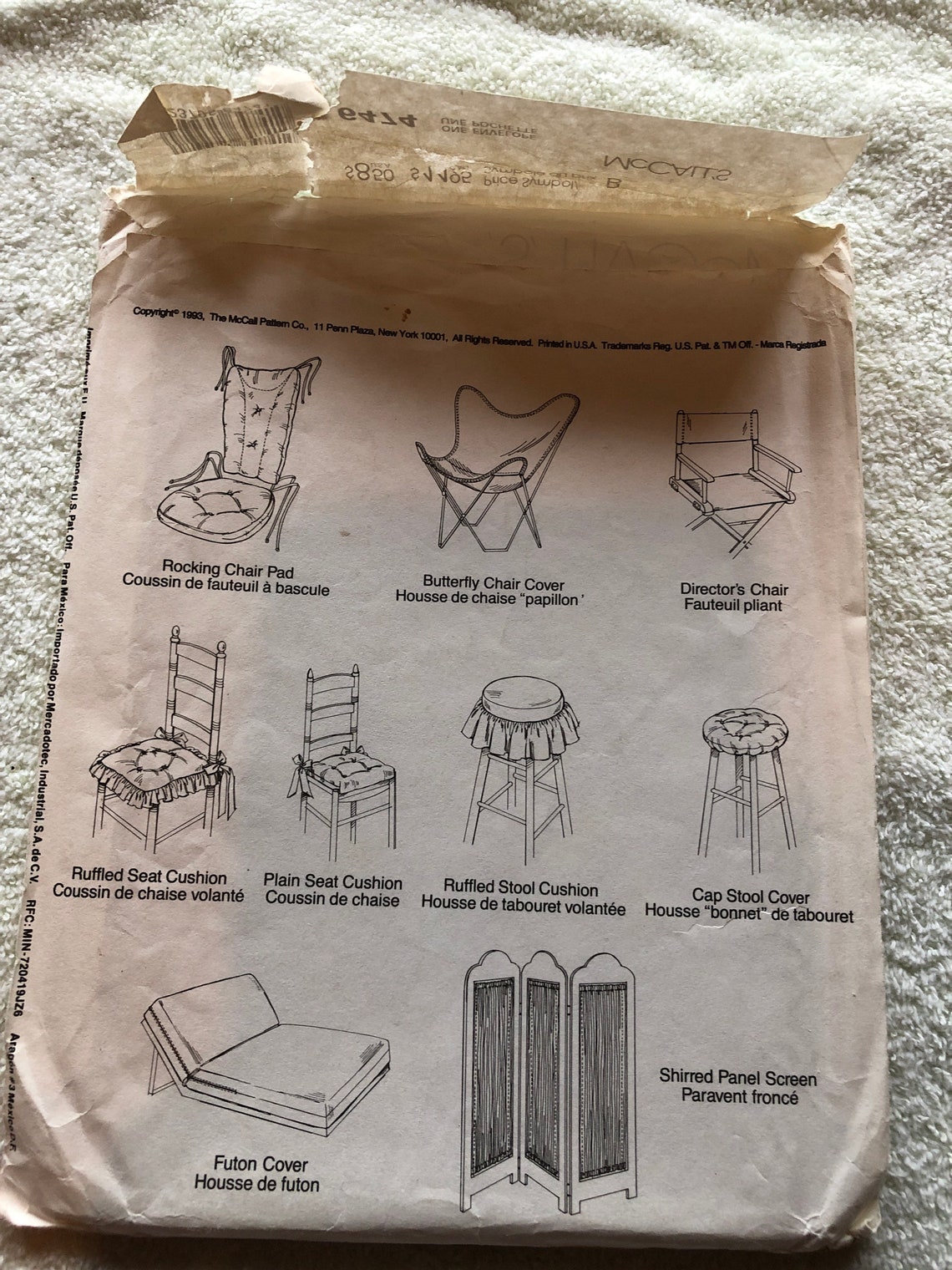 Uncut Factory Fold Sewing Pattern Mccall's 6474 - Etsy