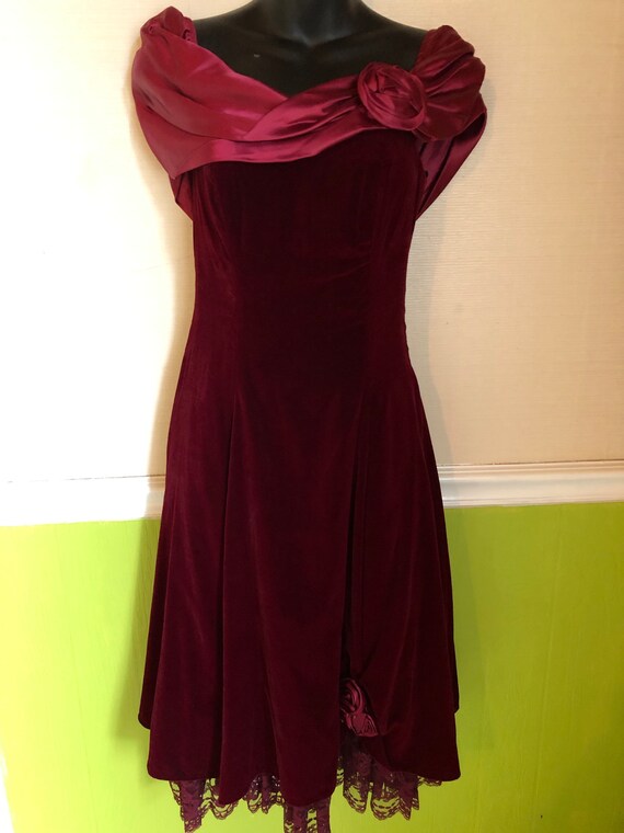 Vintage Karen Lucas for Niki Formal Semi Formal Dress With | Etsy