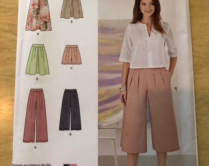 Uncut Factory Fold Sewing Pattern Simplicity 8092 Sizes 6 8 10 12 14 ...