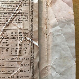 Uncut Factory Fold Sewing Pattern Simplicity 8141 Size 26W 28W 30W 32W ...