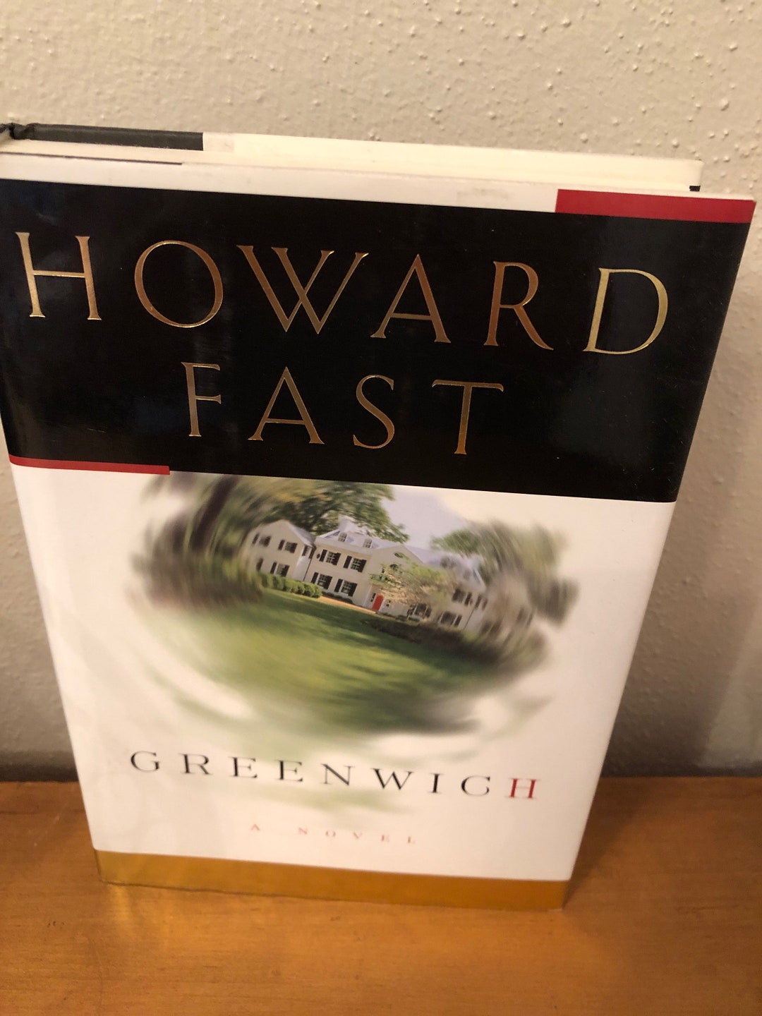 Vintage Novel Greenwich by Howard Fast Hard Back With Dust Jacket ...