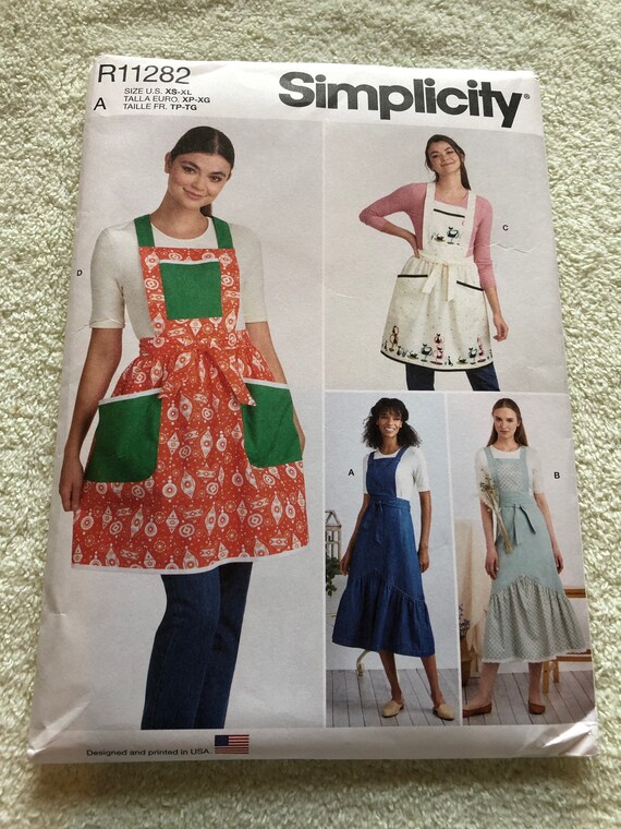 Uncut Factory Fold Sewing Pattern Simplicity R11282 Sizes XS S | Etsy