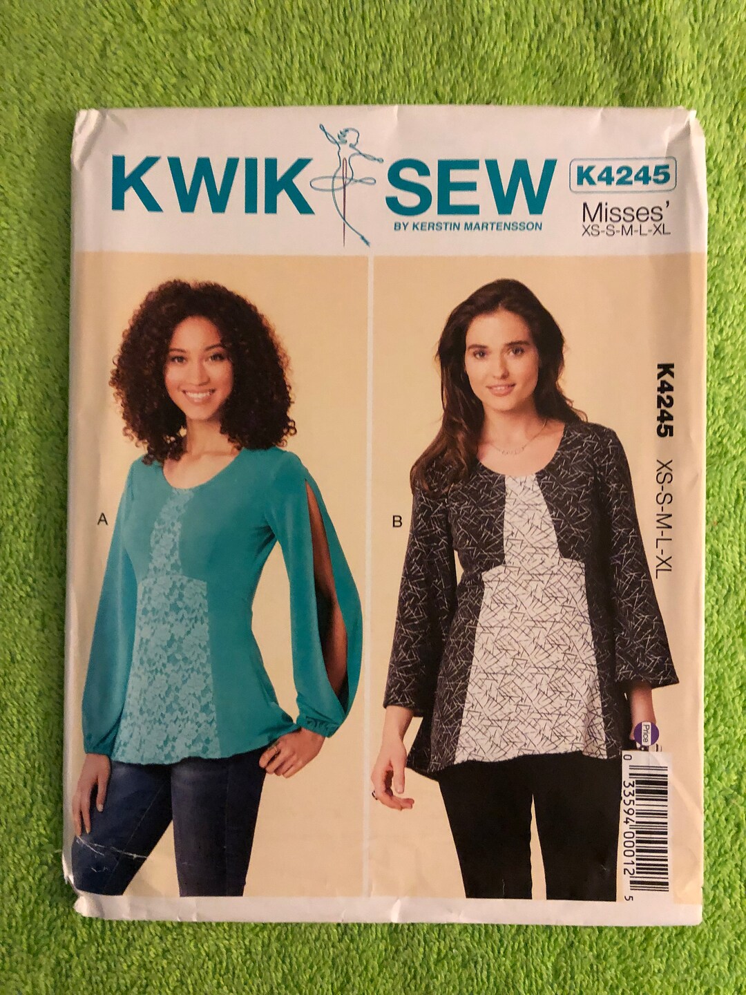 Uncut and Factory Fold Kwik Sew Pattern K4245 by Kerstin Martensson ...
