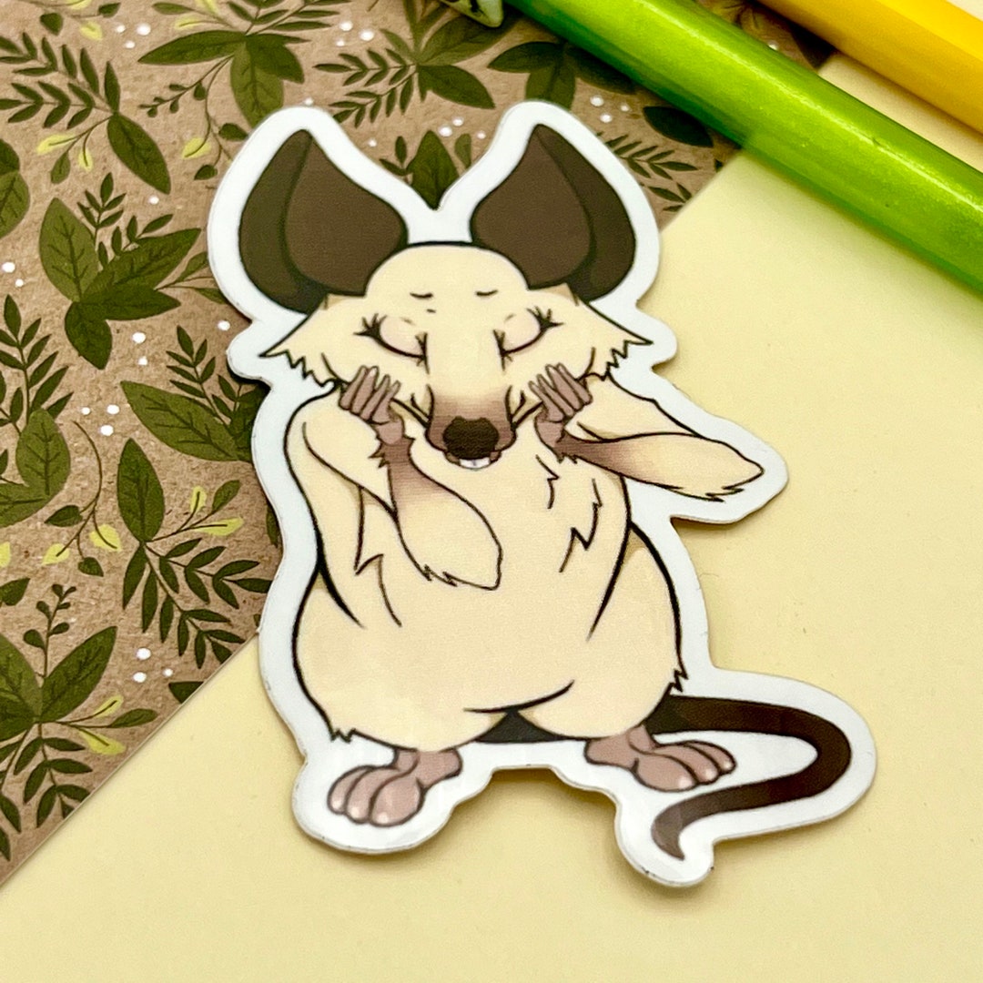 Pretty Siamese Fancy Mouse Fancy Rat Vinyl Sticker - Etsy