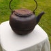 Antique Rusty Cast Iron Tea Kettle Salvaged Repurposed | Etsy
