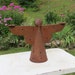 Rusty Metal Angel Candle Holder Great Garden Decor Fantastic Natural ...