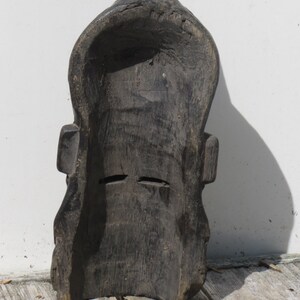 Unusual African Tin Covered Faceless Mask - Etsy