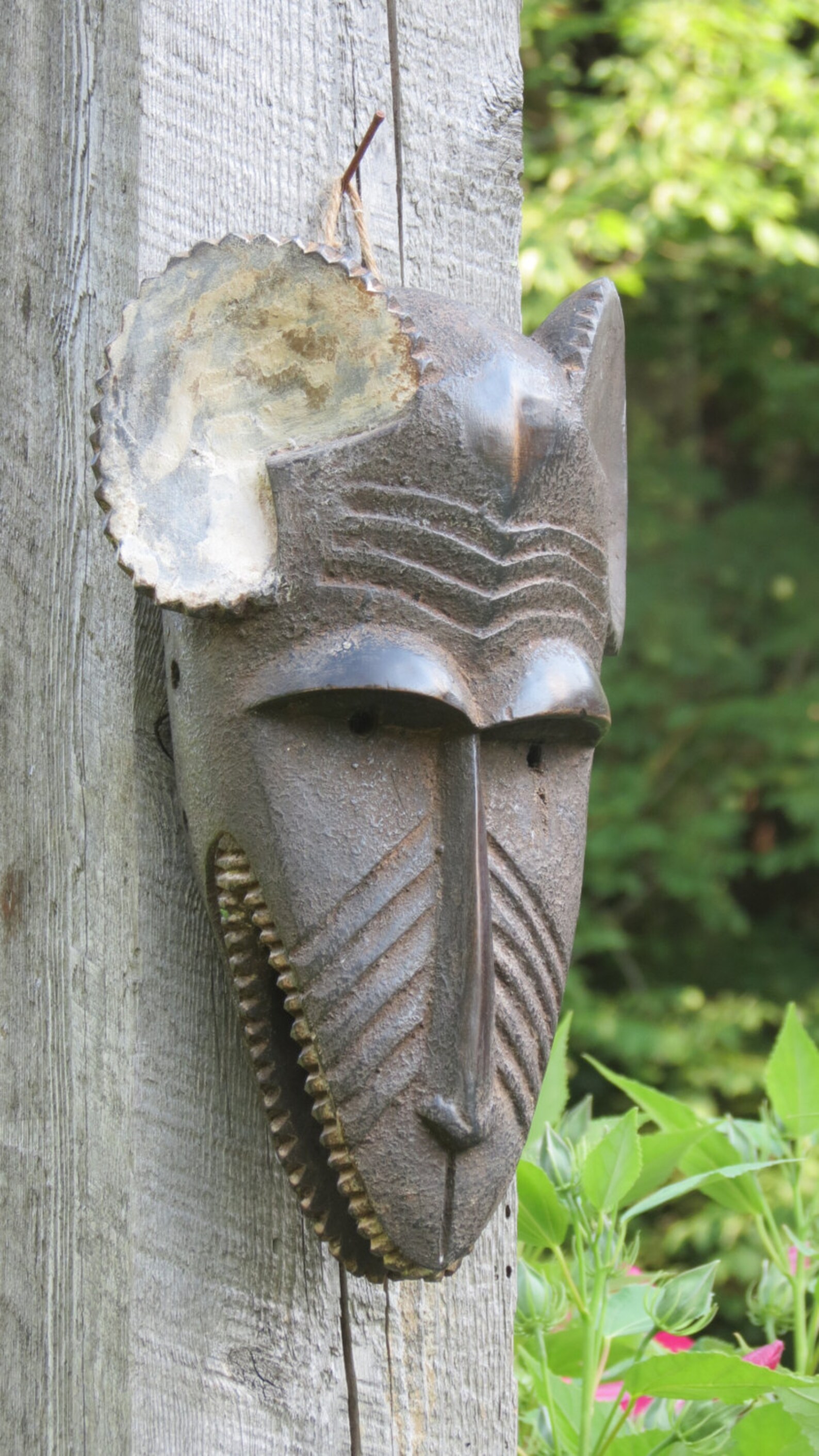 Authentic African Carved Animal Mask - Etsy