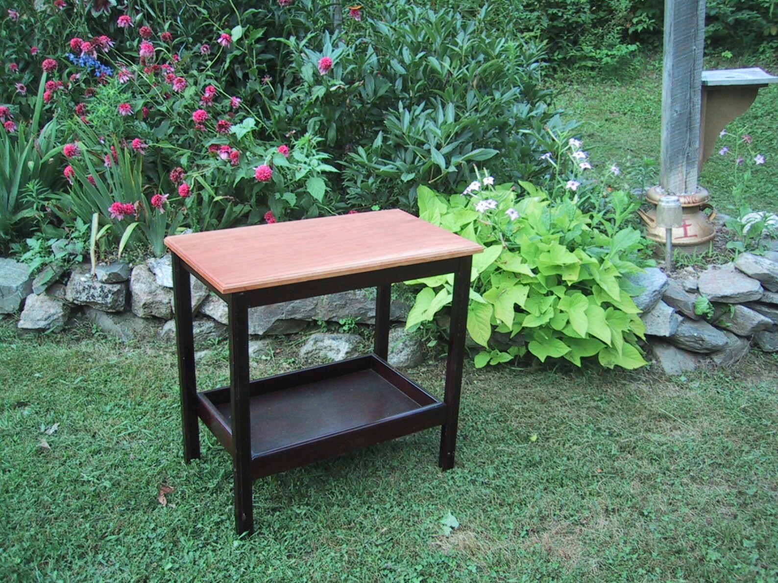 Custom Vintage Upcycled Recycled Salvage Solid Wood Table - Etsy