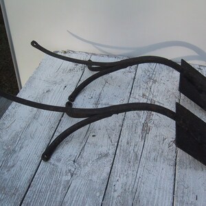 Antique Pair of Hand Forged Iron Stagecoach Steps - Etsy