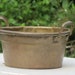 Solid Heavy Brass Bucket Old Barn Treasures Farm Fresh Finds - Etsy