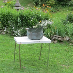 Extra Large Copper Scuttle With Sensational Character Amazing Patina ...