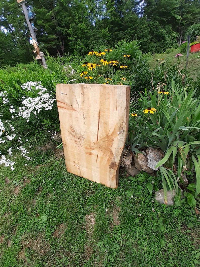 Massive Thick Wide Pine Live Edge Slab DIY Table Project | Etsy