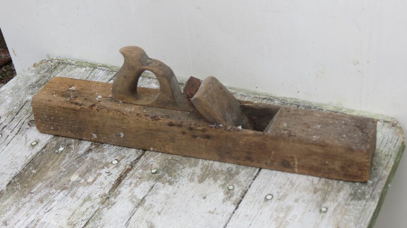Sweet Barn Treasure Farm Fresh Antique Wooden Block Plane Old - Etsy