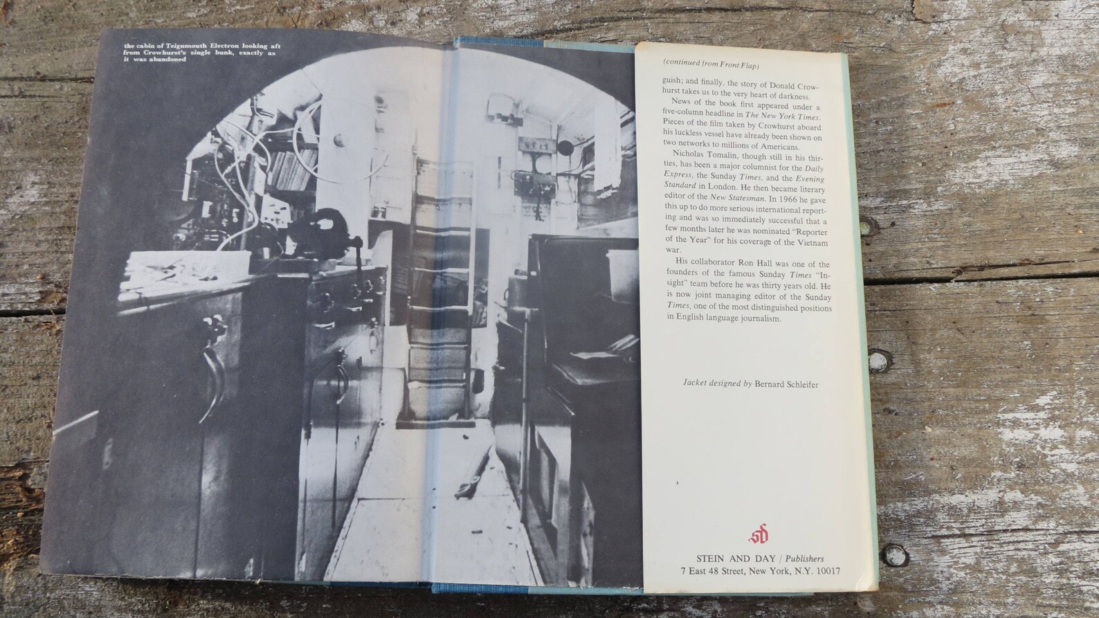 The Strange Last Days of Donald Crowhurst by Nicholas Tomalin | Etsy