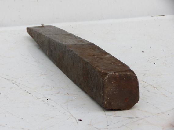 Massive Old Heavy Cast Iron Wedge Farm Fresh Barn Treasures | Etsy