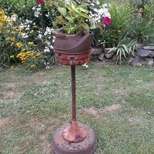Rusty Reclaimed Recycled Repurposed Planter Salvaged Industrial ...