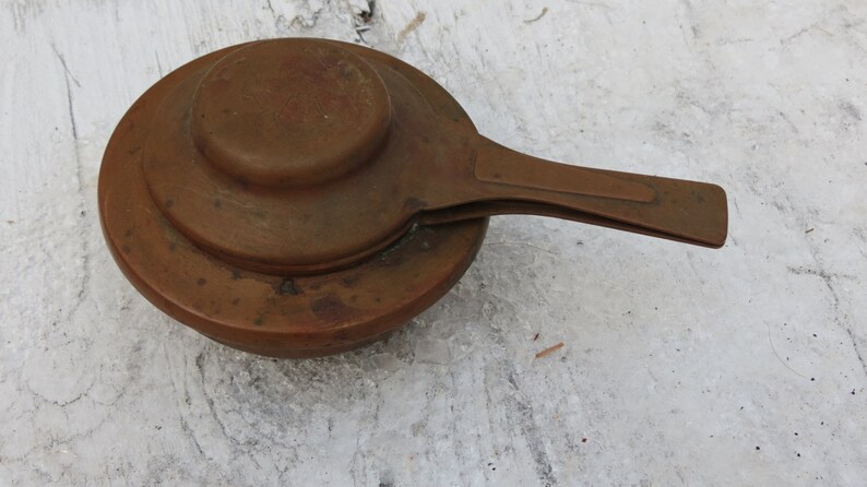 Antique Swiss Made Copper Burner With Metal Stand - Etsy