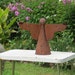 Rusty Metal Angel Candle Holder Great Garden Decor Fantastic Natural ...