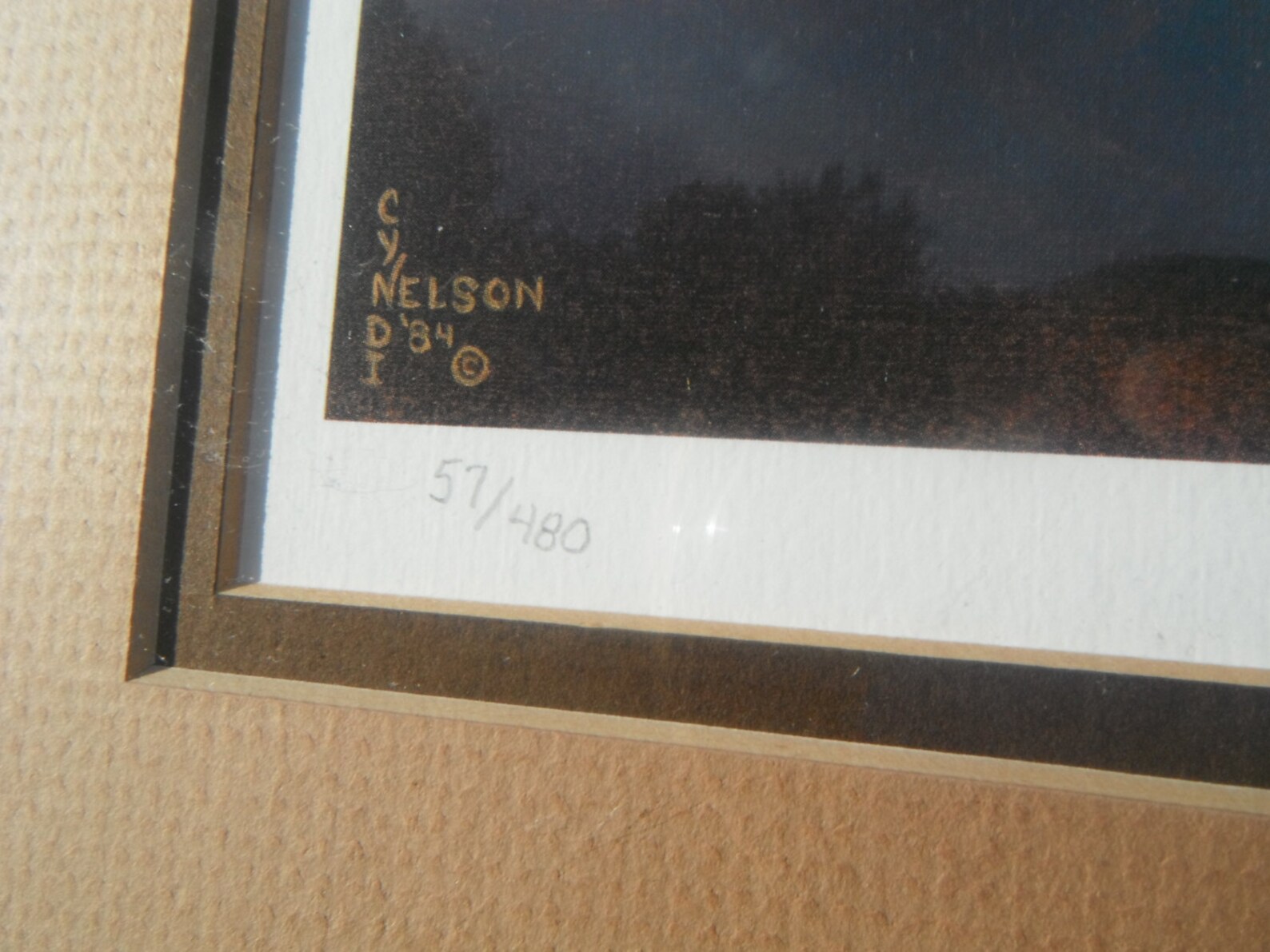 Vintage Signed Cyndi Nelson Numbered 57 of 480 "peaceful Pintails ...