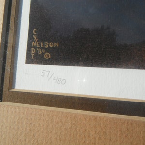 Vintage Signed Cyndi Nelson Numbered 57 of 480 "peaceful Pintails ...