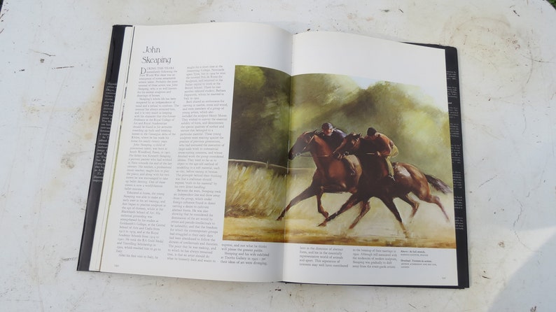 Hardcover Book the Horse in Art and History | Etsy