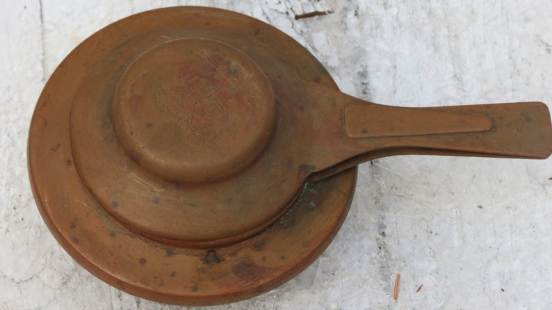 Antique Swiss Made Copper Burner With Metal Stand - Etsy