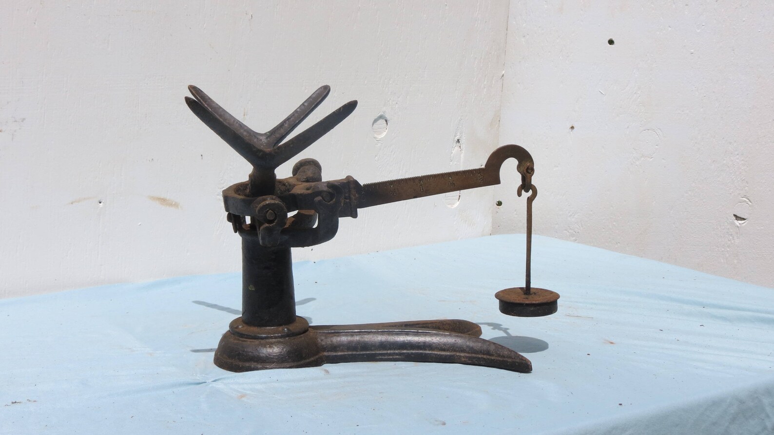 Antique Cast Iron Crow Foot Scale Primitive Country Farmhouse | Etsy